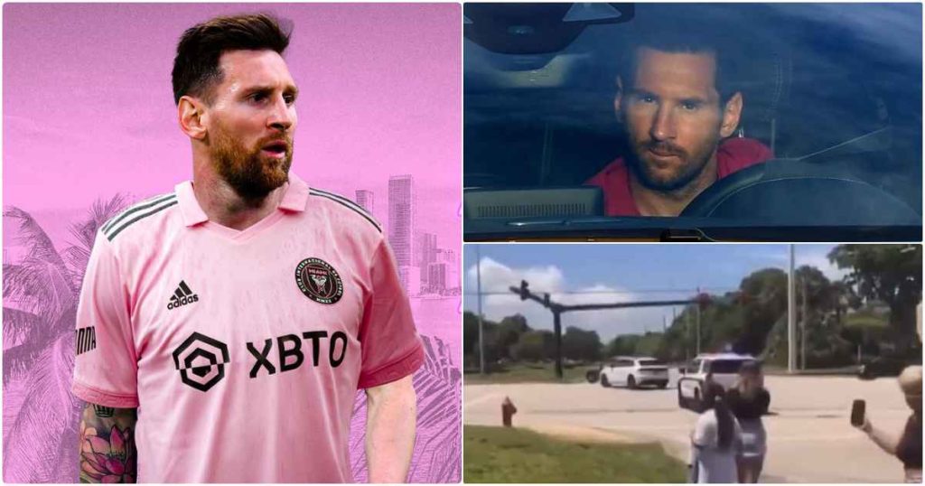 Messi Escaped From Road Accident In Miami