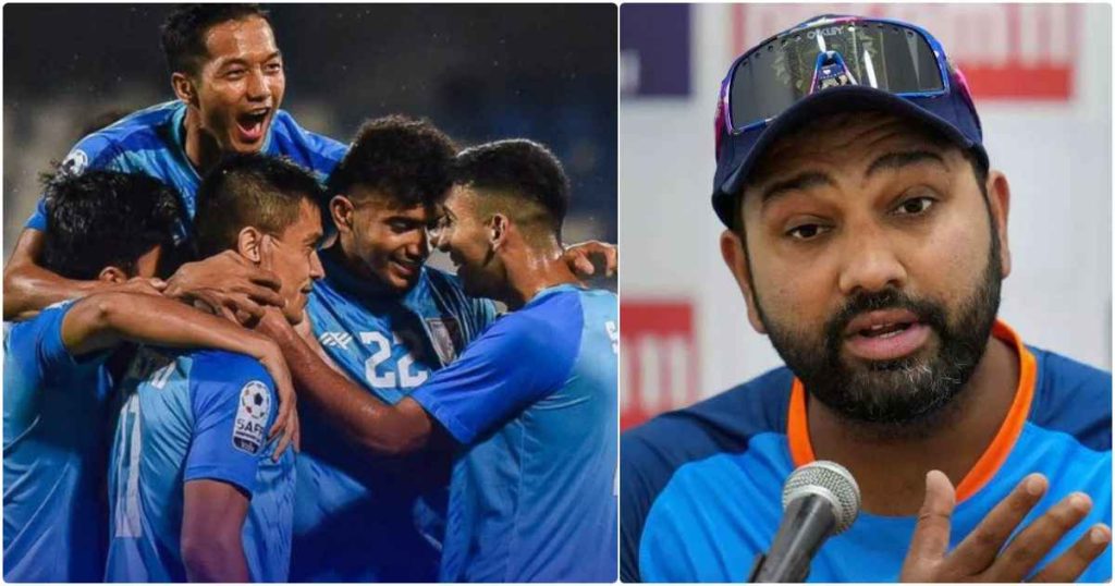 Rohit Sharma Speaks About Indian Football Team