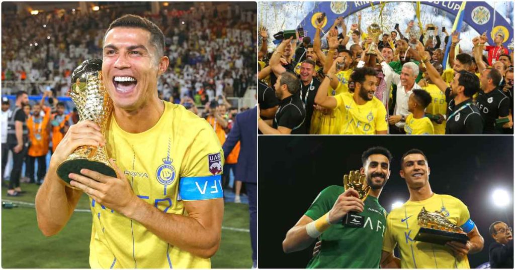 Ronaldo Won Trophy With Al Nassr