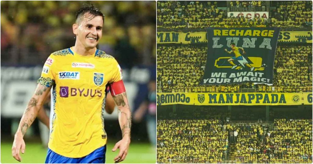 Adrian Luna Thanks Kerala Blasters Fans