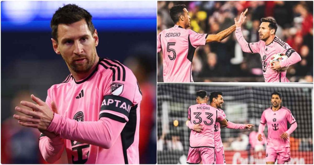 Lionel Messi Brace And Assist Against New England Lionel Messi Brace And Assist Against New England