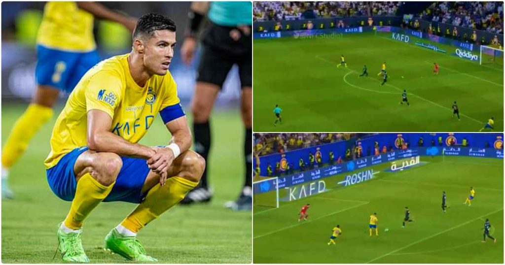 Cristiano Ronaldo Miss Chances Against Al Hilal